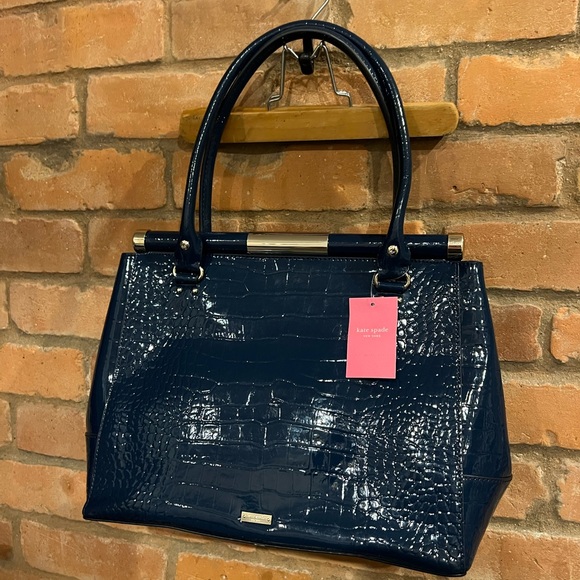 kate spade | Bags | Nwt Kate Spade Shiny Alligator Print Purse | Poshmark
